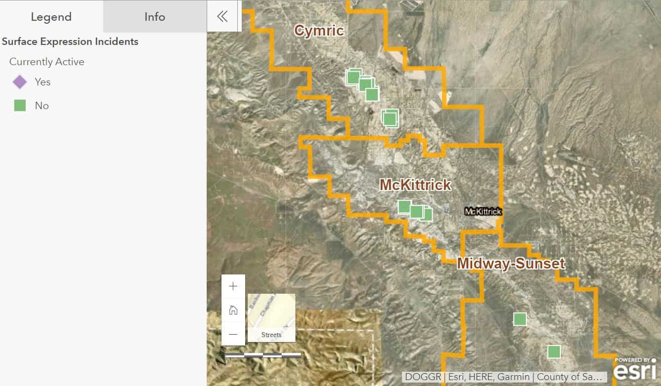 Cymric Oil Field—Surface Expressions - Energy Excursions